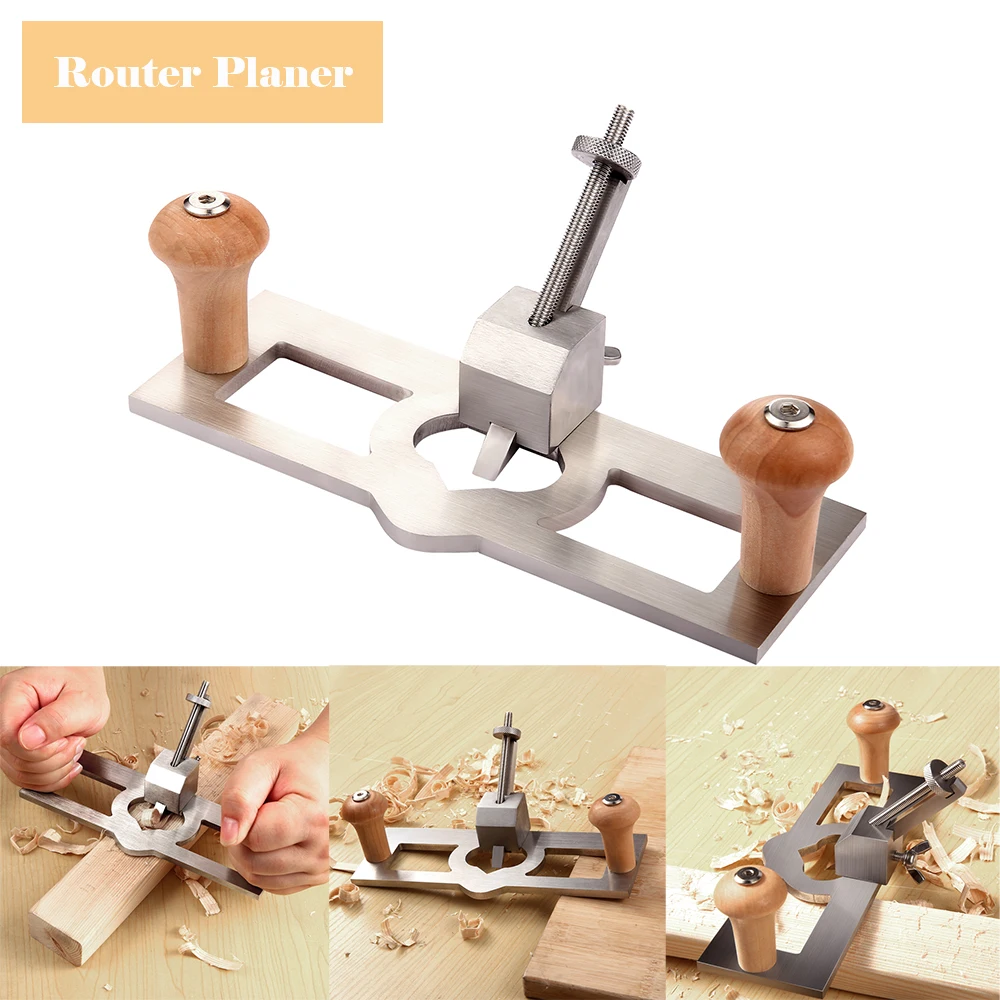 Carpenter-Adjustable-Router-Planer-With-Depth-Stop-Wood-Shaping-Hand ...