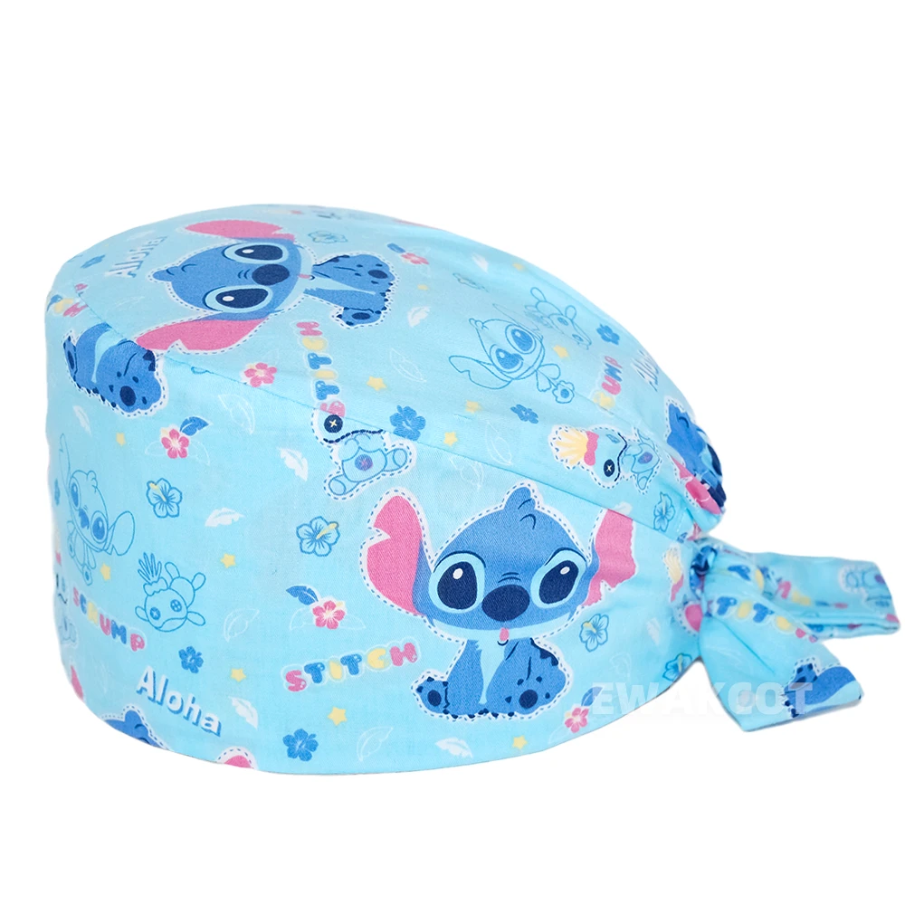 Gorros quirúrgicos elásticos con estampado de dibujos animados para ...