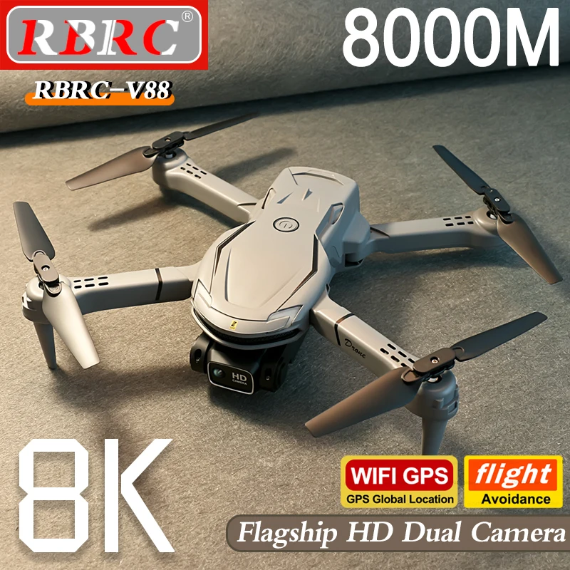 RBRC-V88-Drone-8K-5G-GPS-Professional-HD-Aerial-Photography-Dual-Camera ...