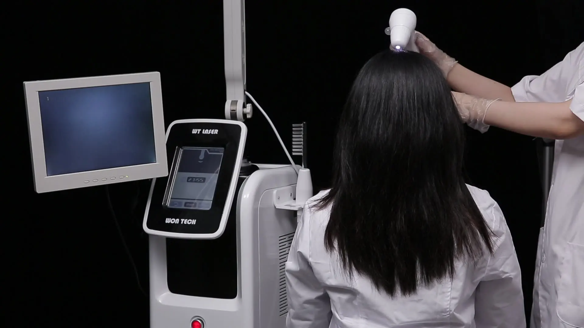 Professional 650nm Diode Laser Hair Growth Machine Hair Follicle ...