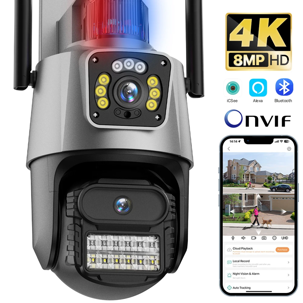 8MP-4K-HD-IP-Camera-Outdoor-WiFi-Dual-Lens-PTZ-Camera-4MP-Auto-Tracking ...