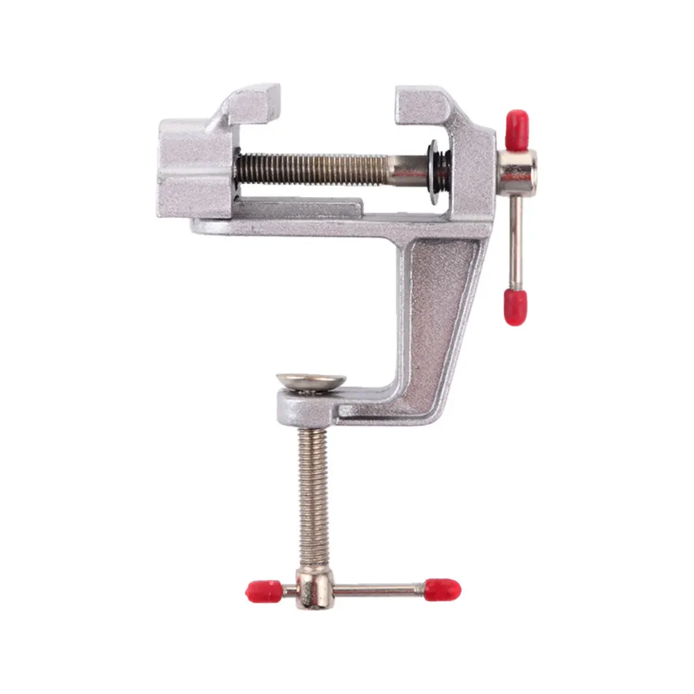 Mini-Table-Vise-Aluminum-Alloy-Bench-Vice-Swivel-Lock-Clamp-Craft-Hobby ...