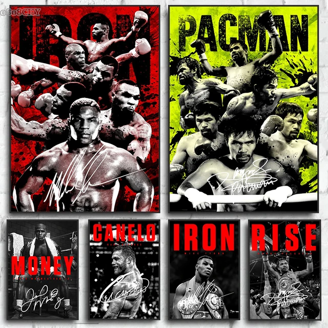 Boxing Legends Collage
