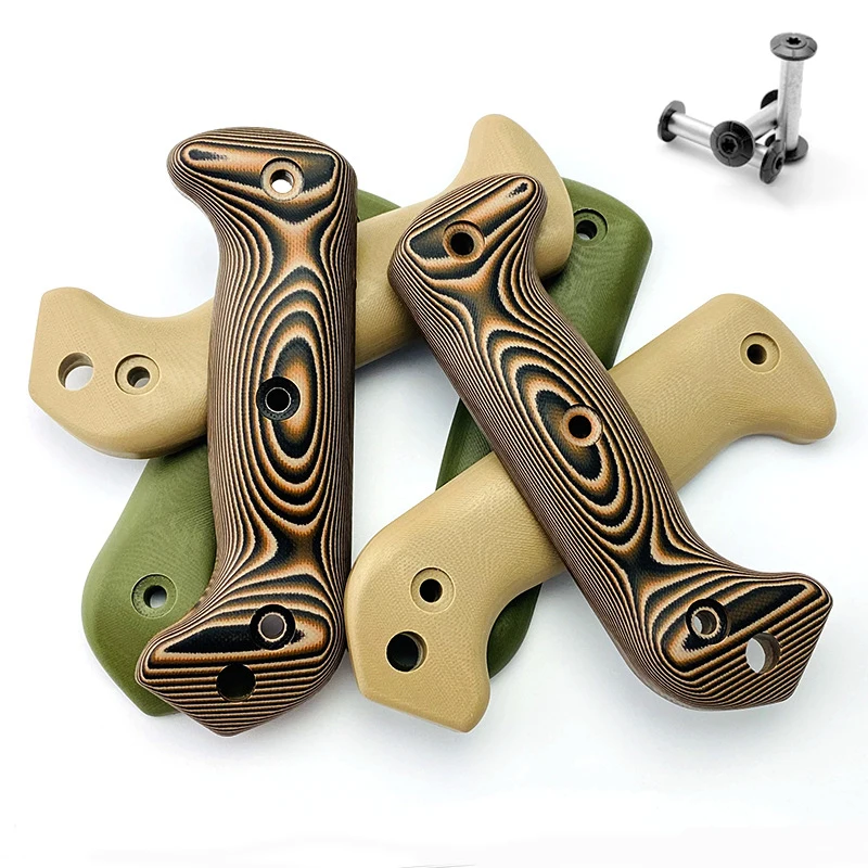 1-Pair-3-Colors-G10-Material-Knife-Handle-Scales-For-Ka-Bar-KaBar ...