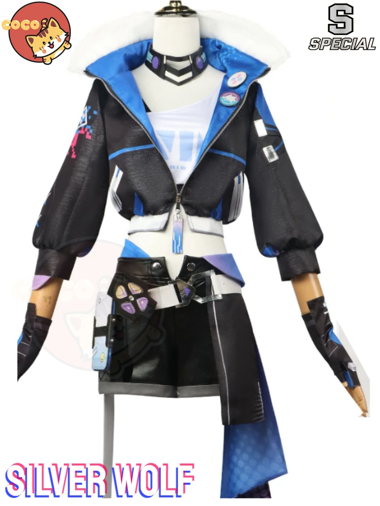 Honkai Silver Wolf Cosplay Costume Game Honkai Star Rail, 53% OFF