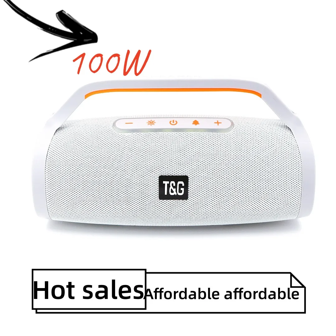 TG-417-Portable-Bluetooth-Speaker-Dual-Bass-LED-Wireless-Subwoofer ...