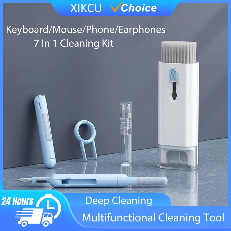 Multifunctional Cleaning Tool 7-in-1 Mobile Phone Screen Cleaning ...