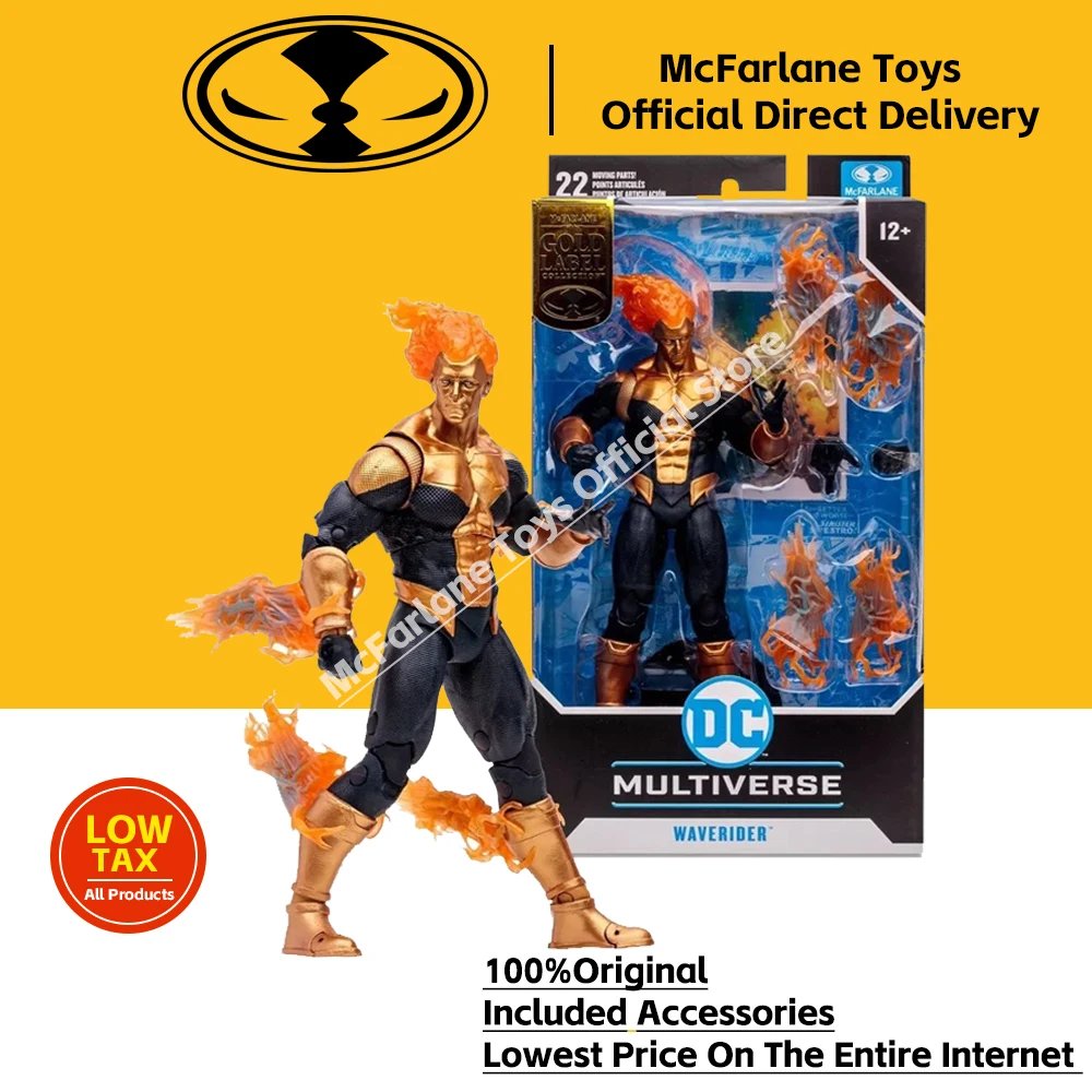 McFarlane-figuras-de-acci-n-de-DC-Comics-Waverider-mu-ecos-de-colecci-n ...
