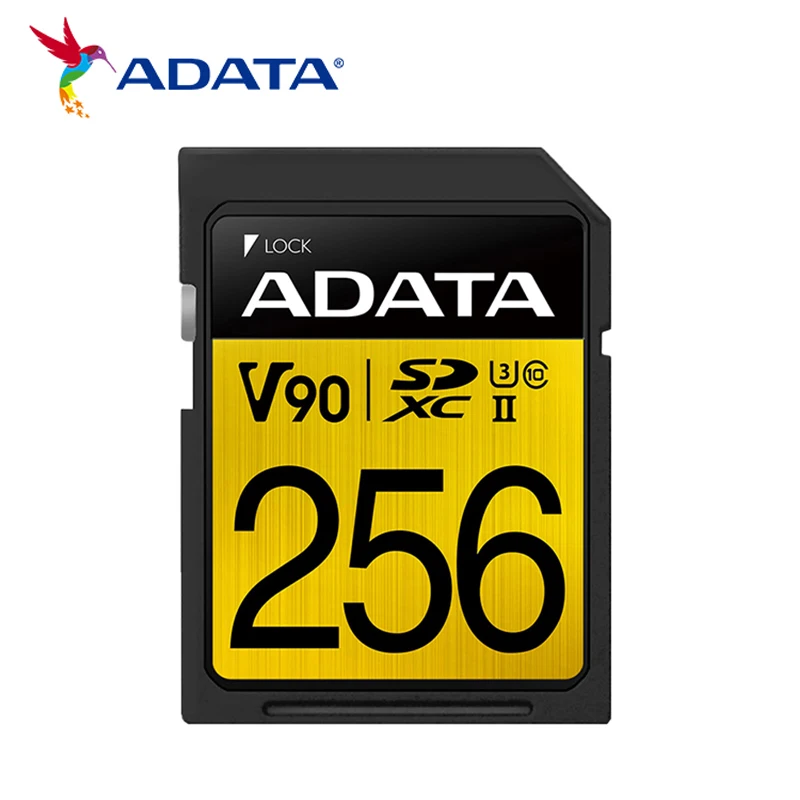 ADATA SD Card 64GB 128GB 256GB Flash Memory Card Card SD U3 4K 8K V90 ...