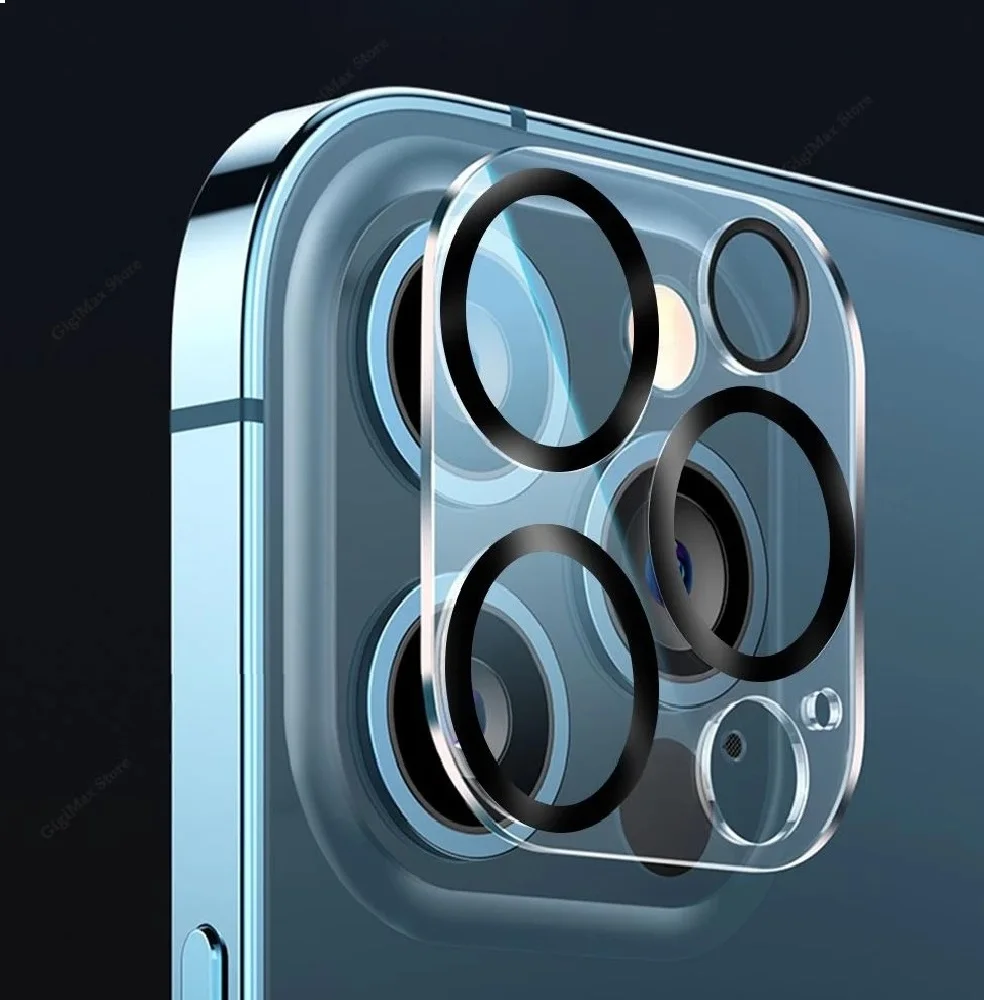 Lens Camera Metal Protector Glass For IPhone 14 13 Pro Max 13 Mini Back ...