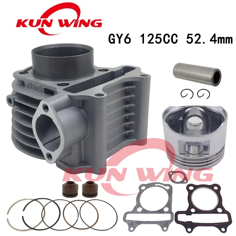 52-4mm-GY6125-Cylinder-Piston-Kit-for-GY6125-GY6-125-152QMI-1P52QMI-4 ...