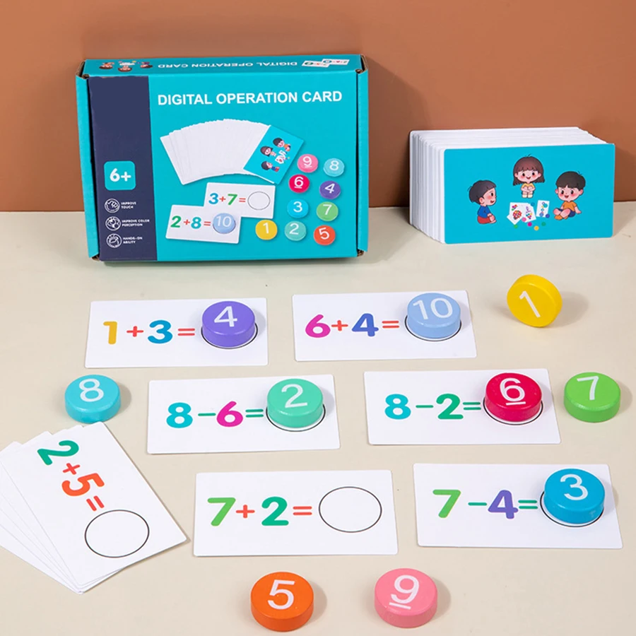 Baby-Preschool-Learning-Education-Toy-Montessori-Math-Wooden-Toys ...