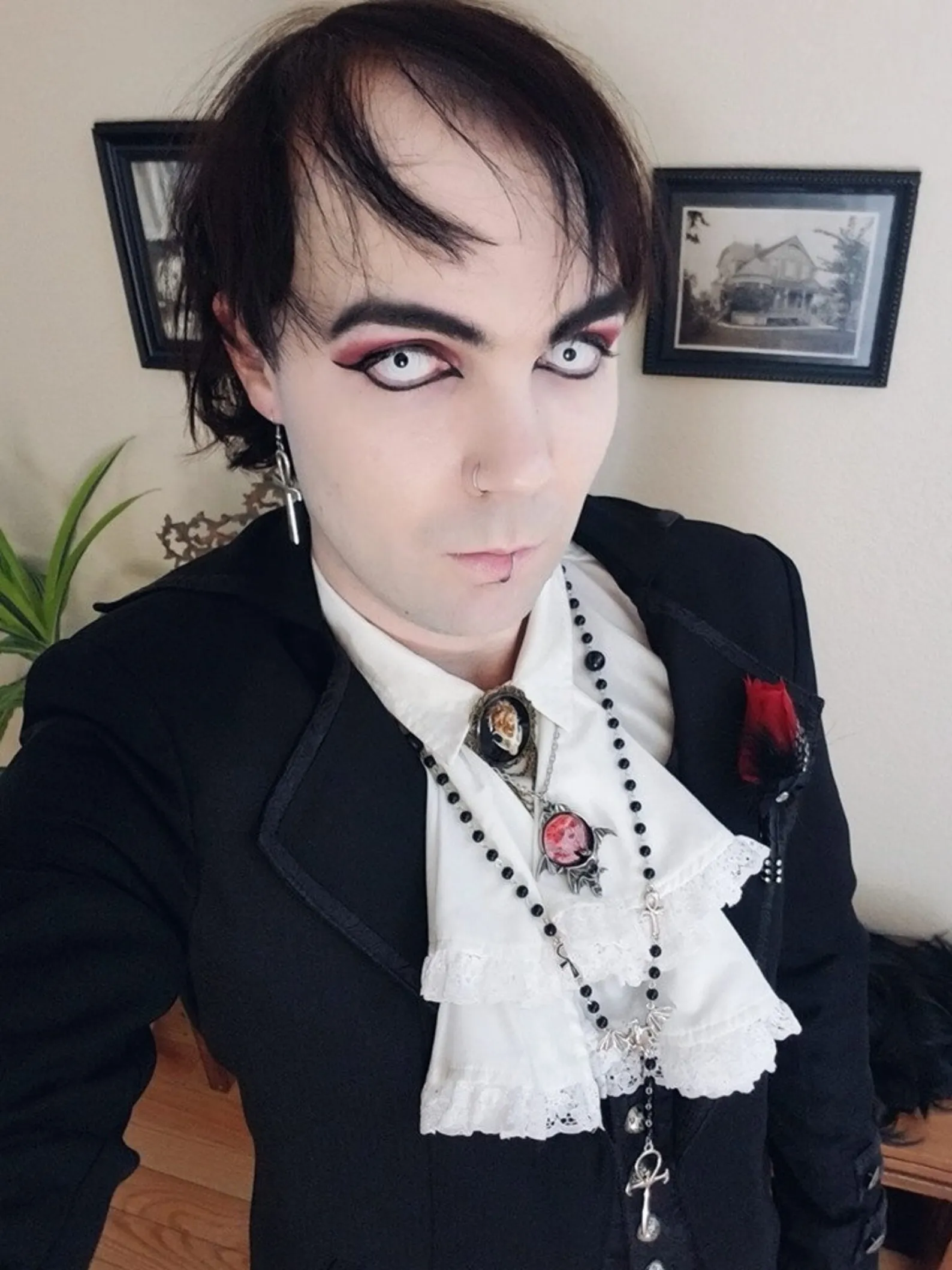 Goth Men Makeup