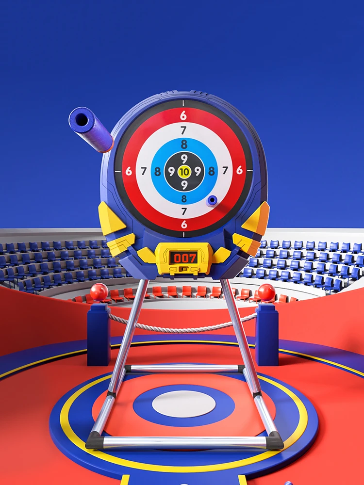 Electronic-Shooting-Simulation-Target-For-Guns-Scoring-Target-for-Kid ...