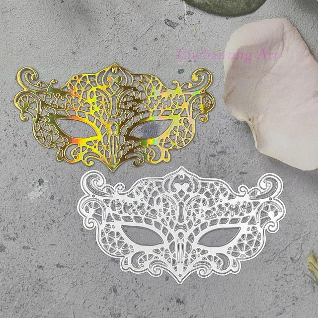 Lace Masquerade Mask Template Diy