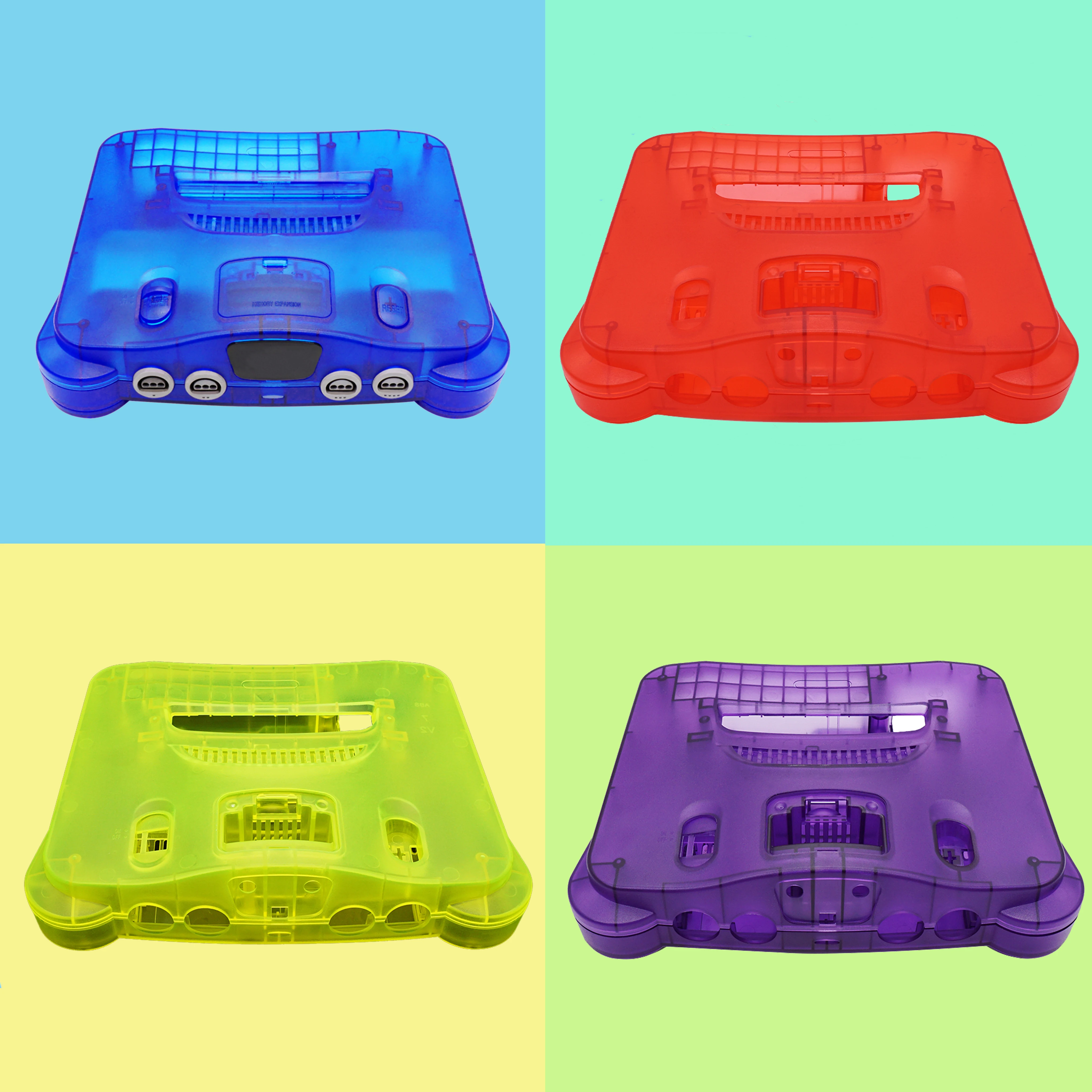 Games Console Protector Boxes Gaming Accessories Translucent Case for ...