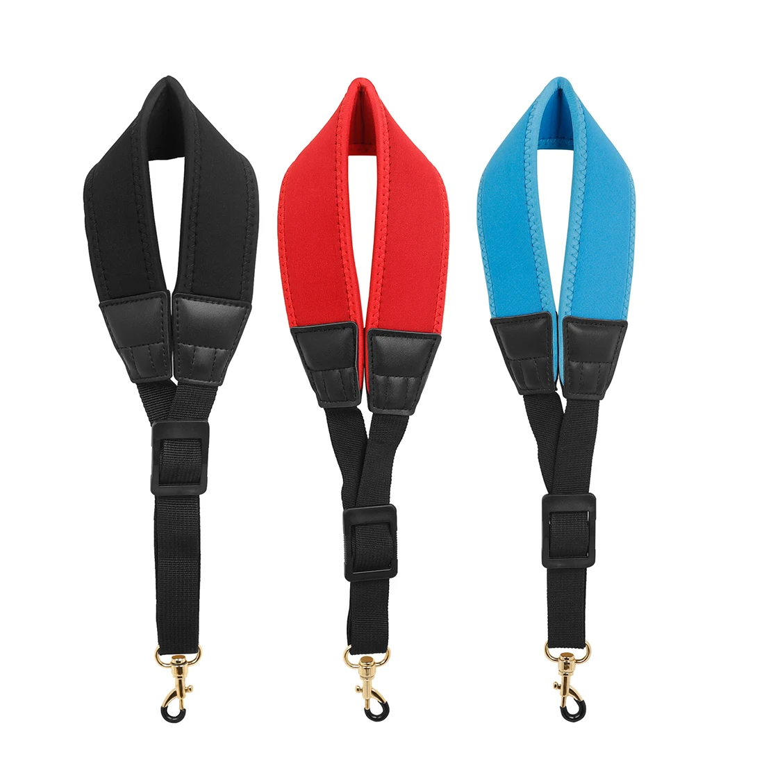 Adjustable-Saxophone-Neck-Strap-Metal-Chrome-Plated-Hook-Rope-For ...