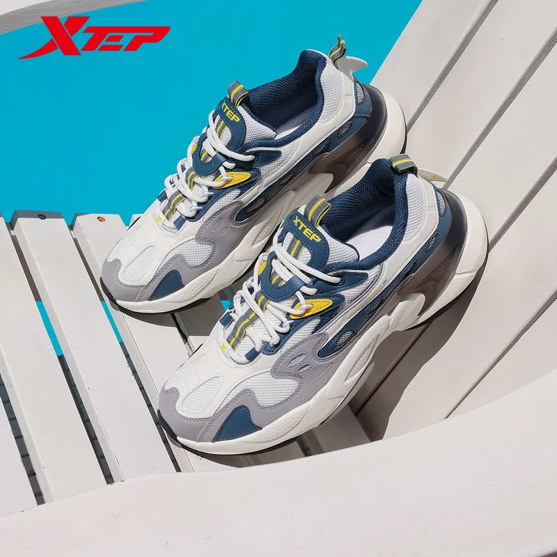 Xtep Running Shoes Men | Autumn Mens Sneakers Xtep | Xtep Brand Men ...