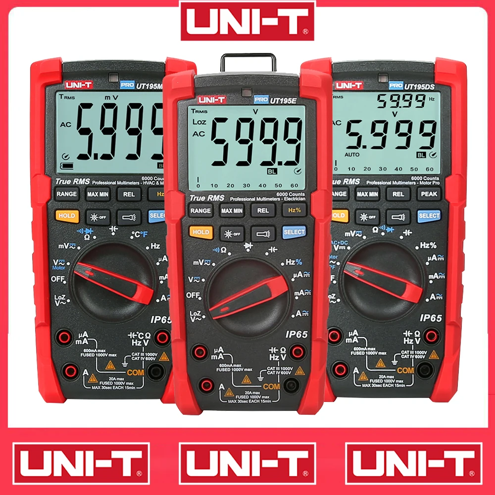 UT196 Profesjonalny Miernik 1700Vdc 1500Vac TrueRms Do, 56% OFF