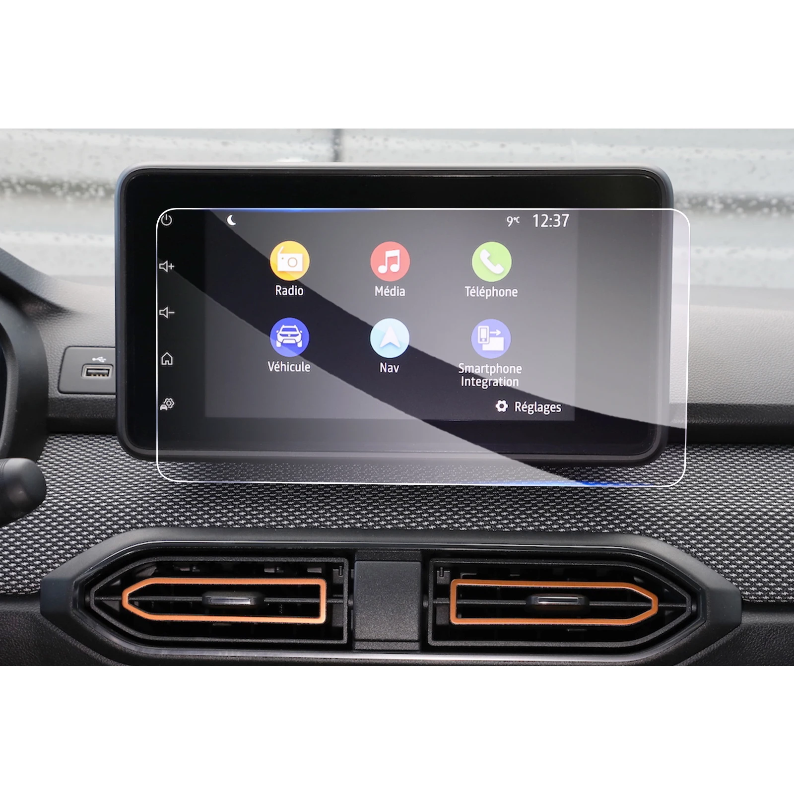 RUIYA for Dacia Sandero 3/ Dacia Sandero Stepway 2023 8'' Car ...