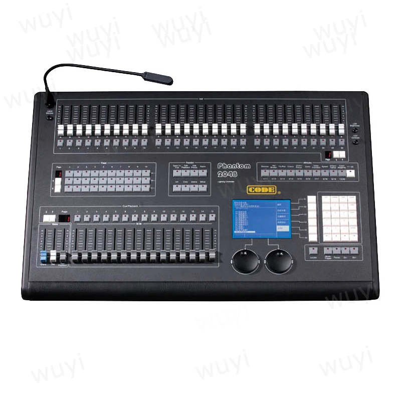 CODE Phantom 2048 DMX Computer Light Controller Console DMX512 Disco ...