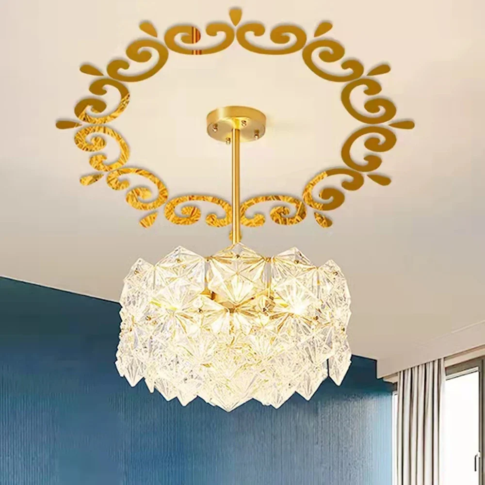 3D-Acrylic-Mirror-Sticker-Living-Room-Bedroom-Lace-Mirror-Home-Office ...