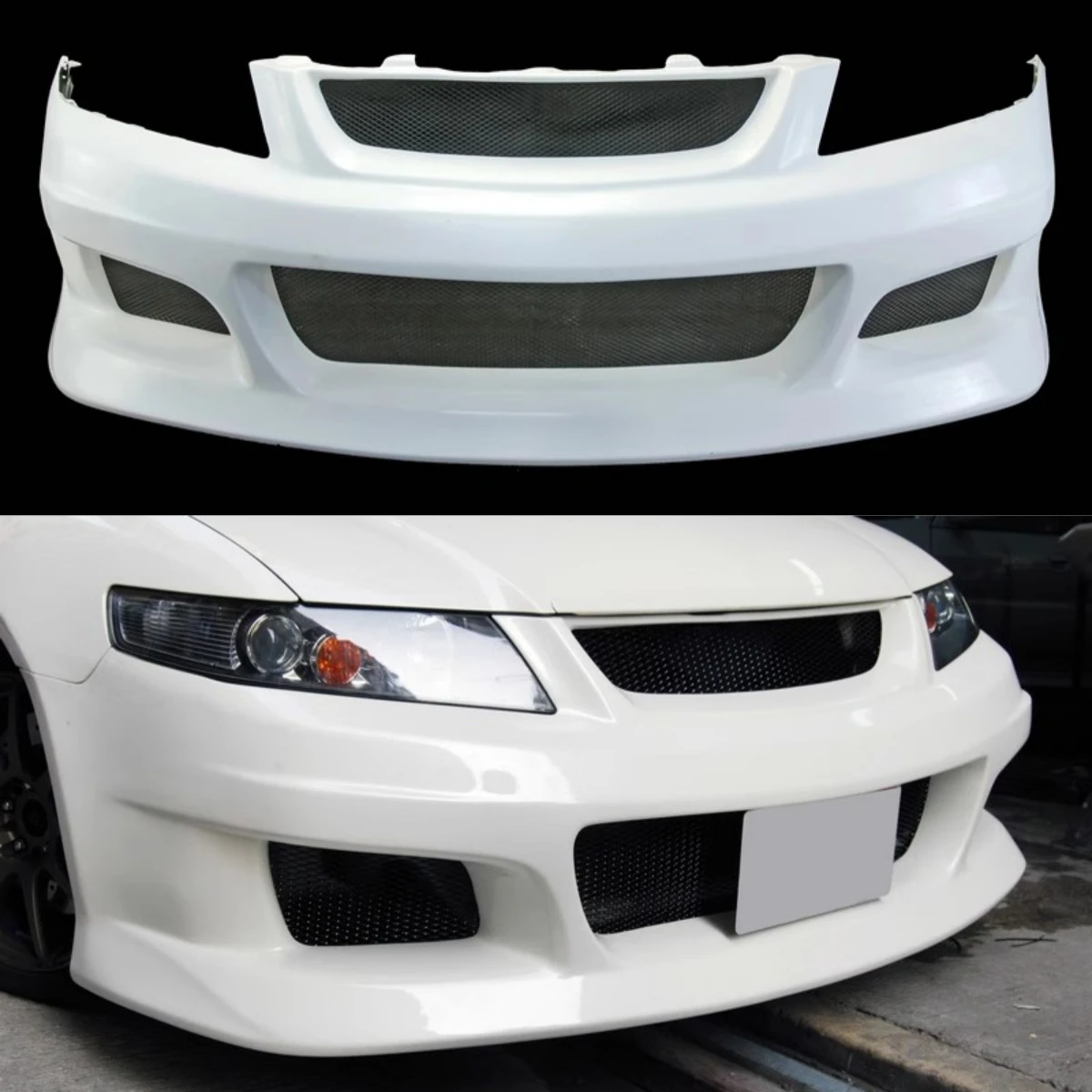 Resin Fiber Front Bumper Assembly for Honda Accord CL7 2003–2007: A ...