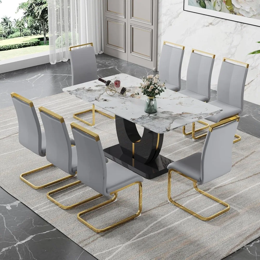 Dining-Table-Set-for-8-Counter-Height-Dining-Table-Set-9-Piece-Dining ...