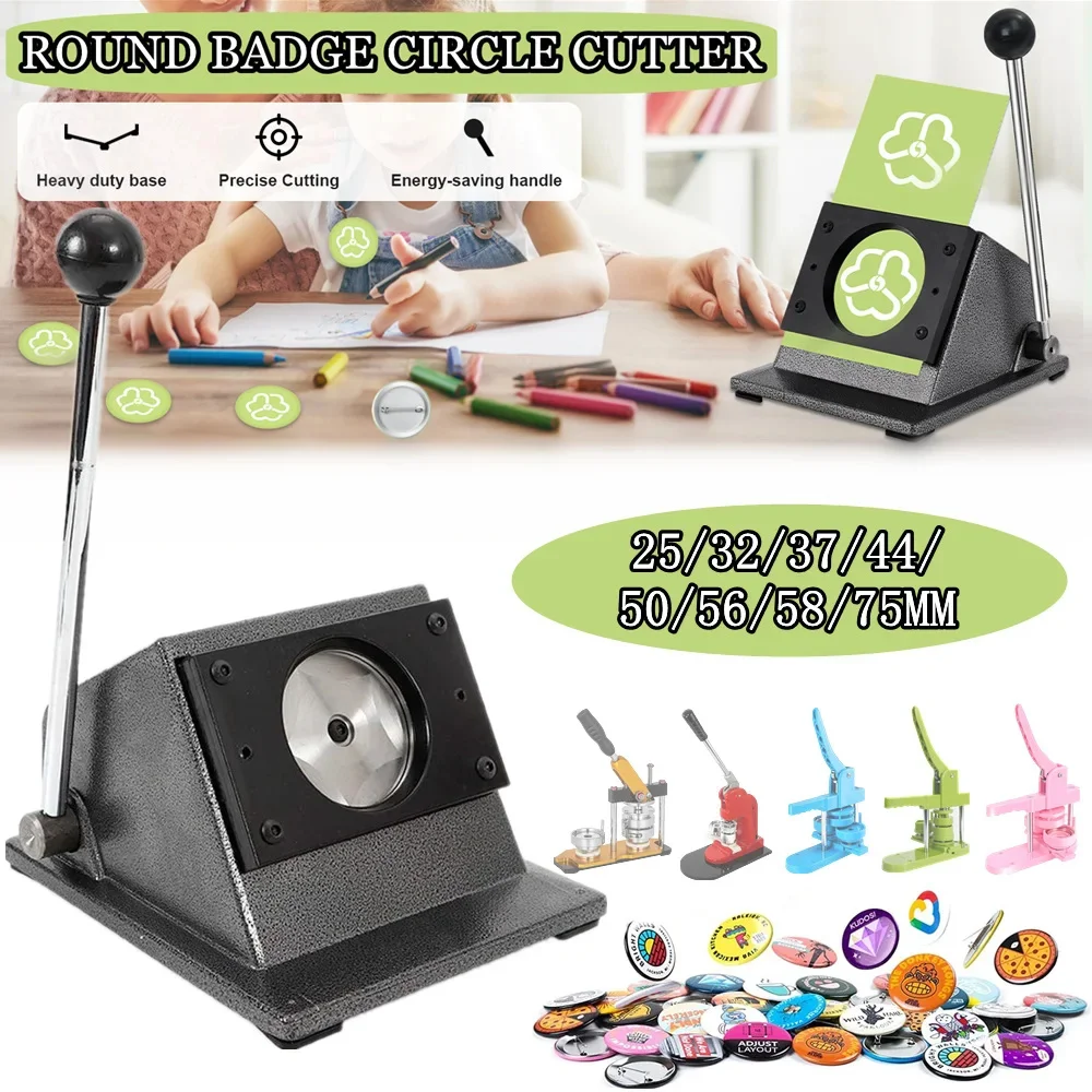 DIY-Round-Badges-Paper-Circle-Cutter-Round-Paper-Circle-Punch-25-75MM ...