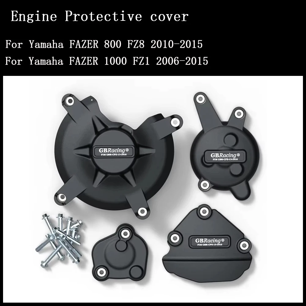 FZ1 Motorcycles Engine Cover For Yamaha FAZER 800 FZ8 2010-2015 FAZER ...