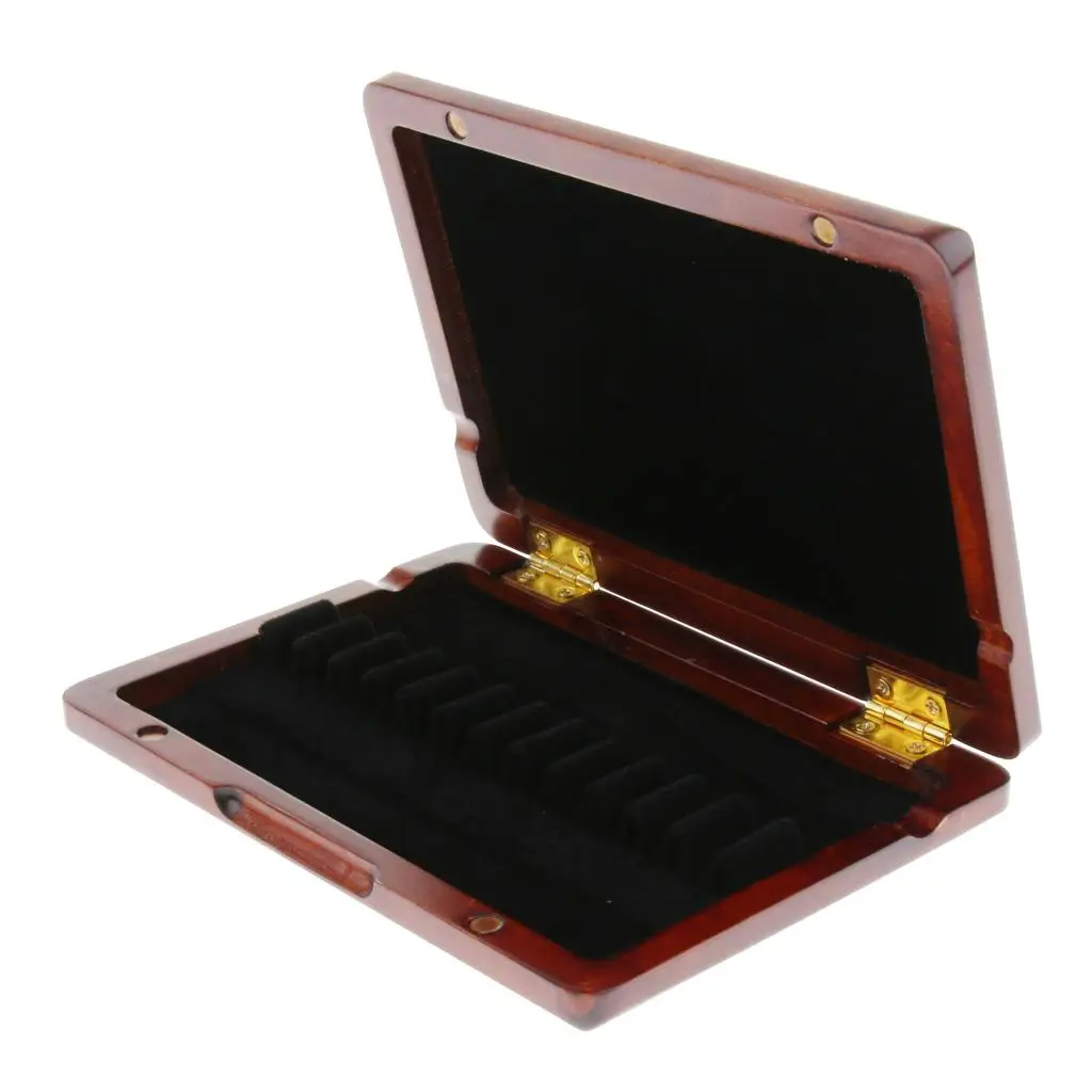 12 Reed Storage Box Made of Wood for Accessories for Oboe Reed Parts ...
