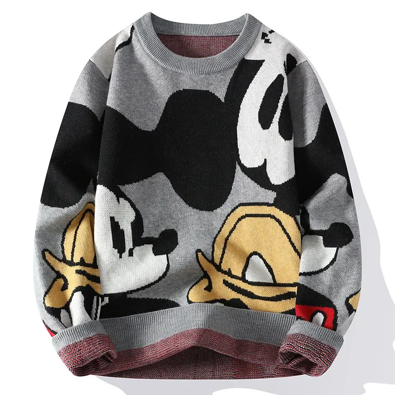Disney-Mickey-Sweaters-for-Men-Loose-and-Comfortable-Cartoon-Coat ...