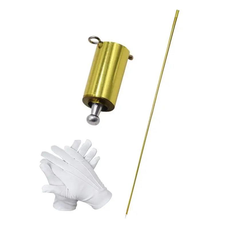 1-3m-Metal-Appearing-Magic-Pocket-Staff-with-Gloves-Self-defense ...