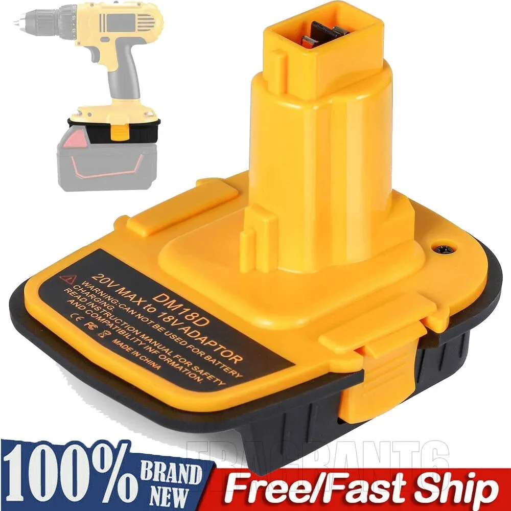 Battery-Adapter-with-USB-Convert-for-DeWalt-20V-for-Milwaukee-18V ...