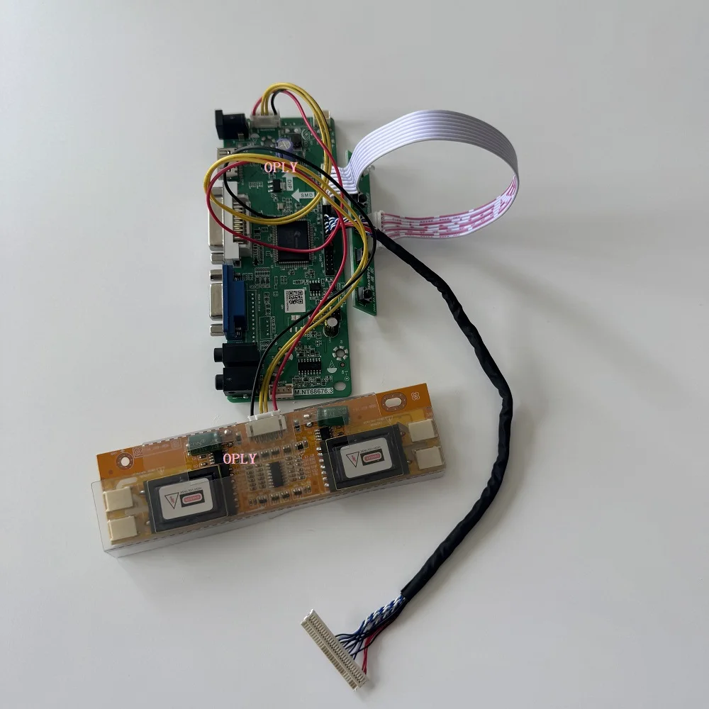 M.NT68676 For LTM190E4-L32/L03/L21/L02 1280X1024 4 lamps Controller ...