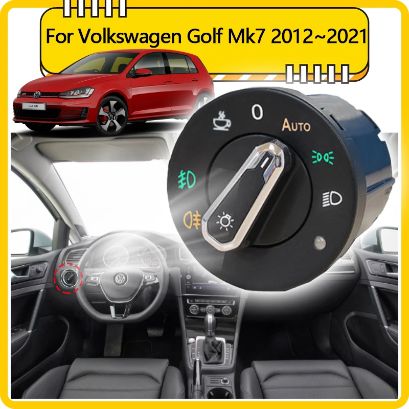 For-VW-Volkswagen-Golf-7-Mk7-Golf7-2012-2021-Tuning-Headlight-Automatic ...