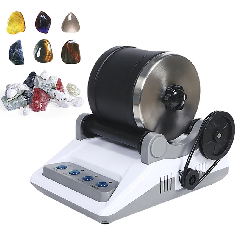 Rock-Tumbler-Kit-DIY-Electric-Rock-Tumbler-Toy-with-Rough-Gemstones ...