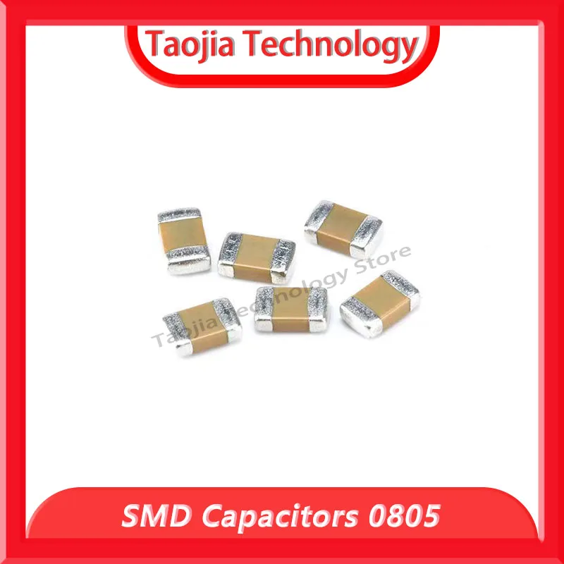 100pcs SMD Capacitor 0805 1PF 1.2PF 1.5PF 1.8PF 2PF 2.2PF 2.4PF 2.7PF ...