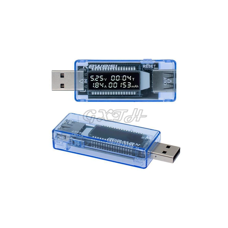 Voltage-Meters-Current-Voltage-Capacity-Battery-Tester-USB-Volt-Current ...