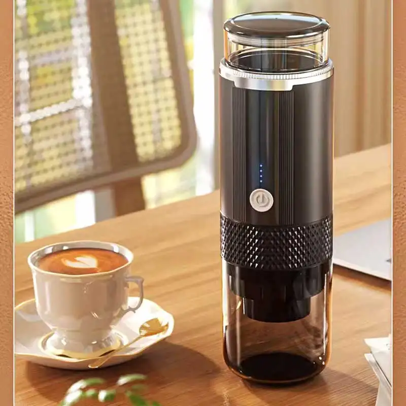 Portable Coffee Maker Suitable for Ground Coffee and Coffee Capsules ...