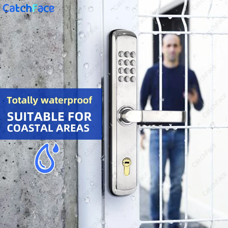Outdoor Combination Door Lock Code And Key 100% Waterproof Fireproof ...