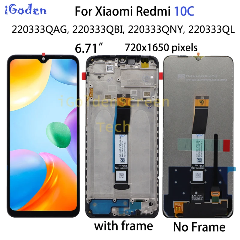 Pantalla-LCD-Original-para-Xiaomi-Redmi-10c-montaje-de-digitalizador ...