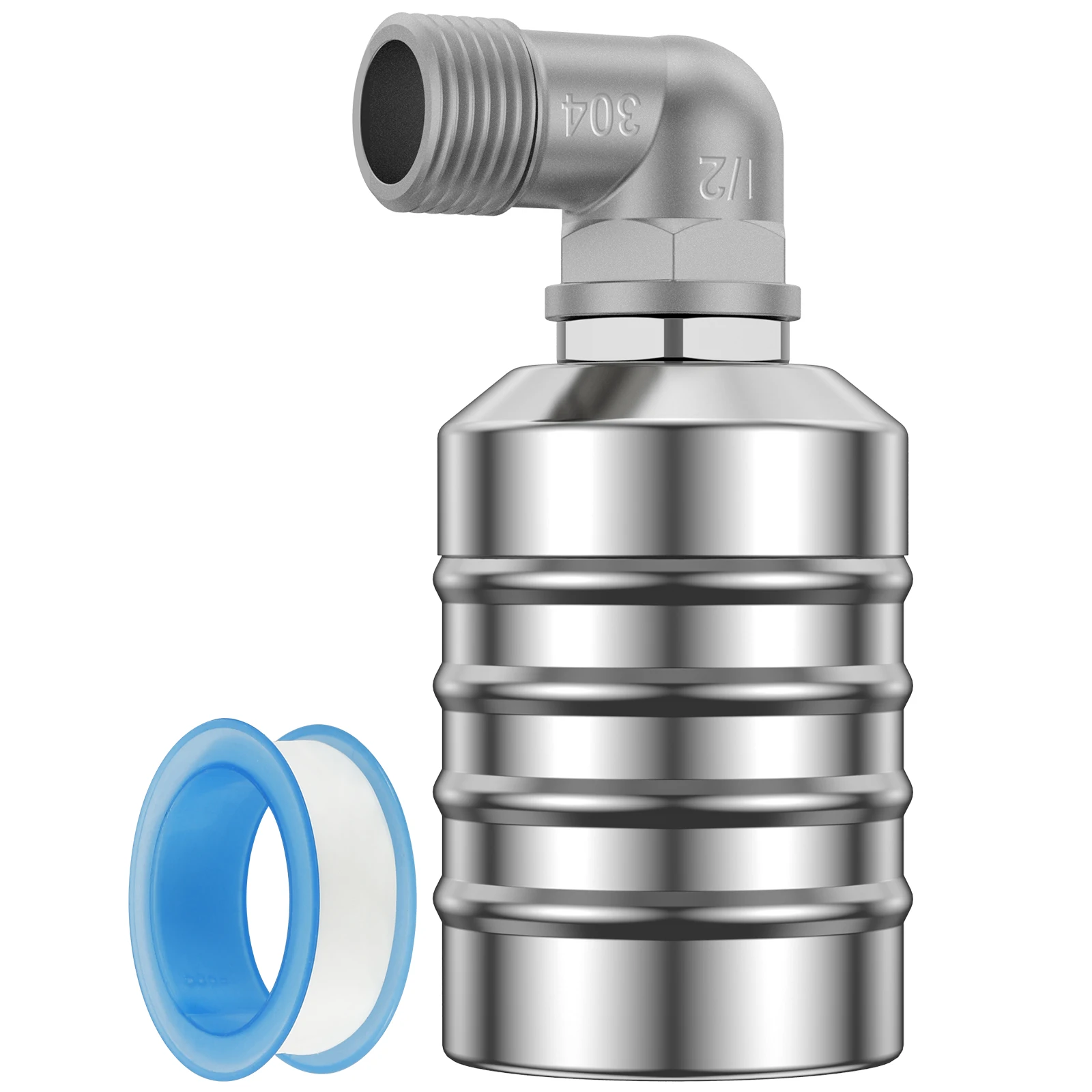 Water-Level-Control-Float-Valve-Stainless-Steel-Automatic-Floating-Ball ...