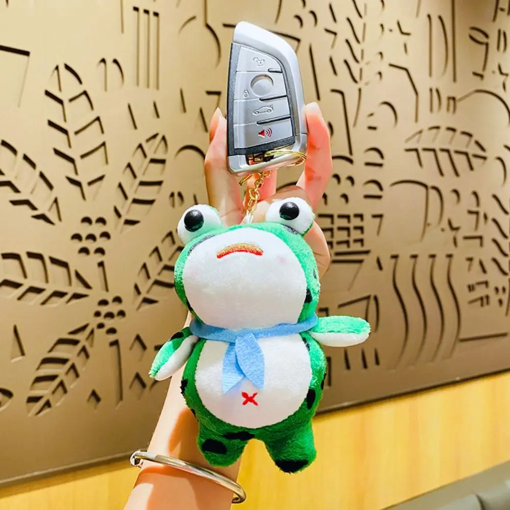 Key-Ring-Frog-Plush-Key-Chain-Lovely-Pendant-Bag-Charms-Plush-Doll-Key ...