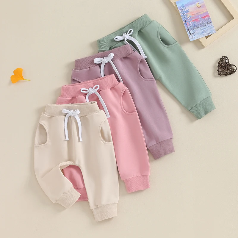 Spring-Autumn-Children-Sports-Pants-Kids-Baby-Boys-Girls-Trousers ...