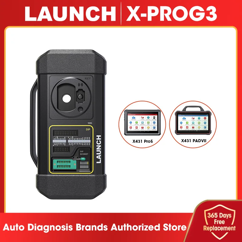 LAUNCH programador de llaves de coche X431 X PROG 3, escáner Obd2, inmovilizador XPROG3, mando a ...