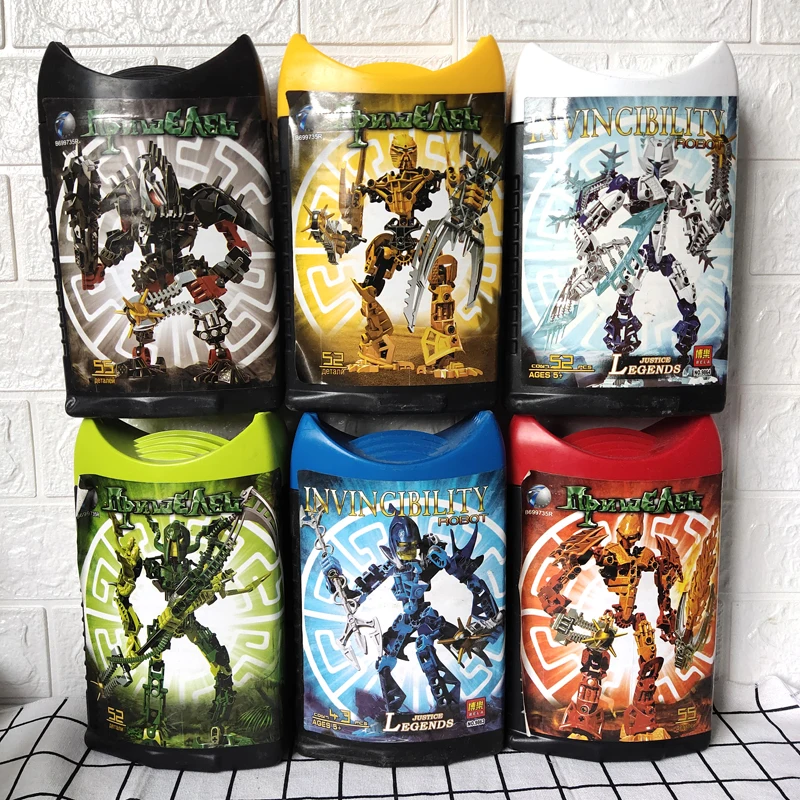 Bloques-de-construcci-n-de-Guerrero-bioqu-mico-Mech-DIY-modelo-de ...