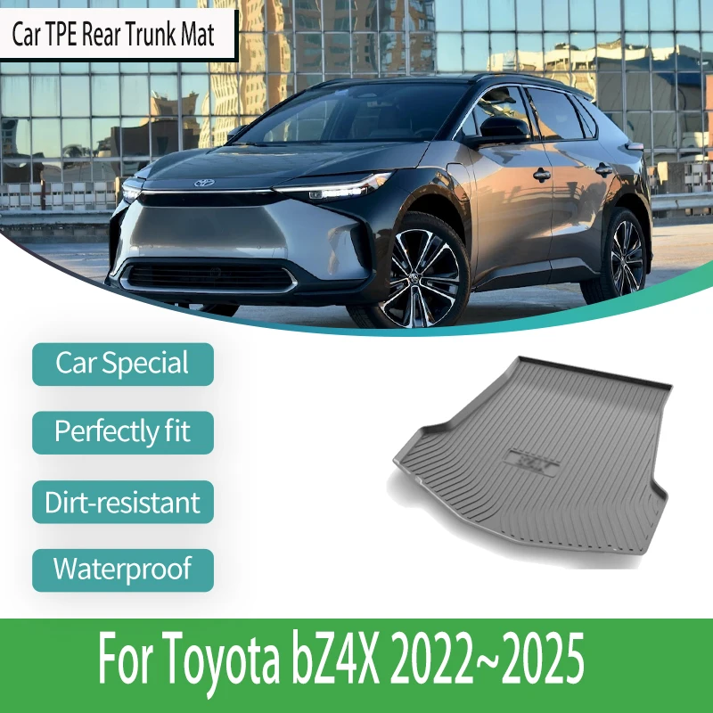 For-Toyota-bZ4X-Subaru-Solterra-EA10-2022-2025-TPE-Rear-Trunk-Mats-Anti ...