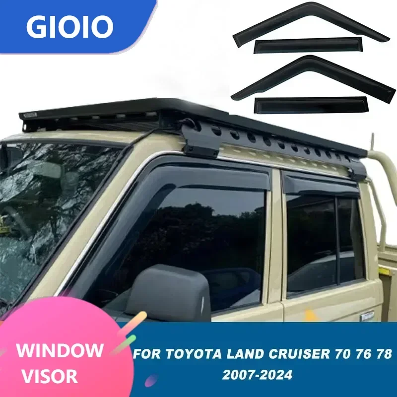 Window Visor For Toyota Land Cruiser LandCruiser 70 76 78 79 LC70 LC76 ...