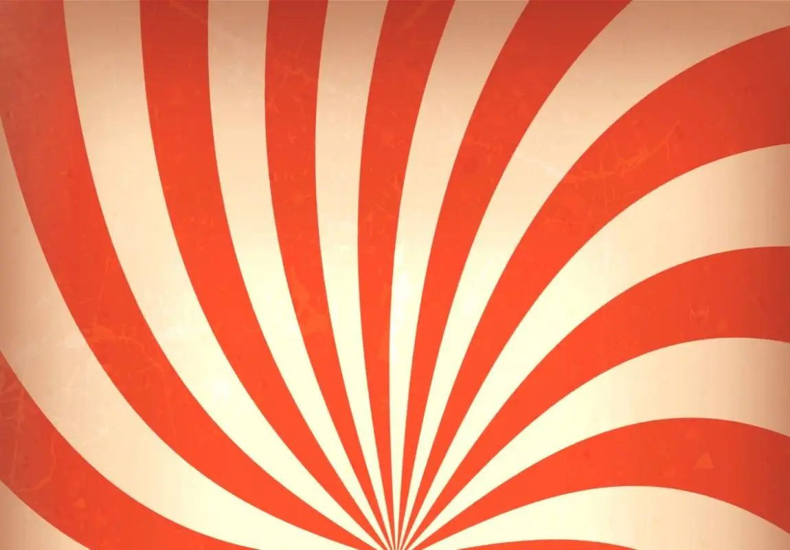 Red And White Striped Carnival Background